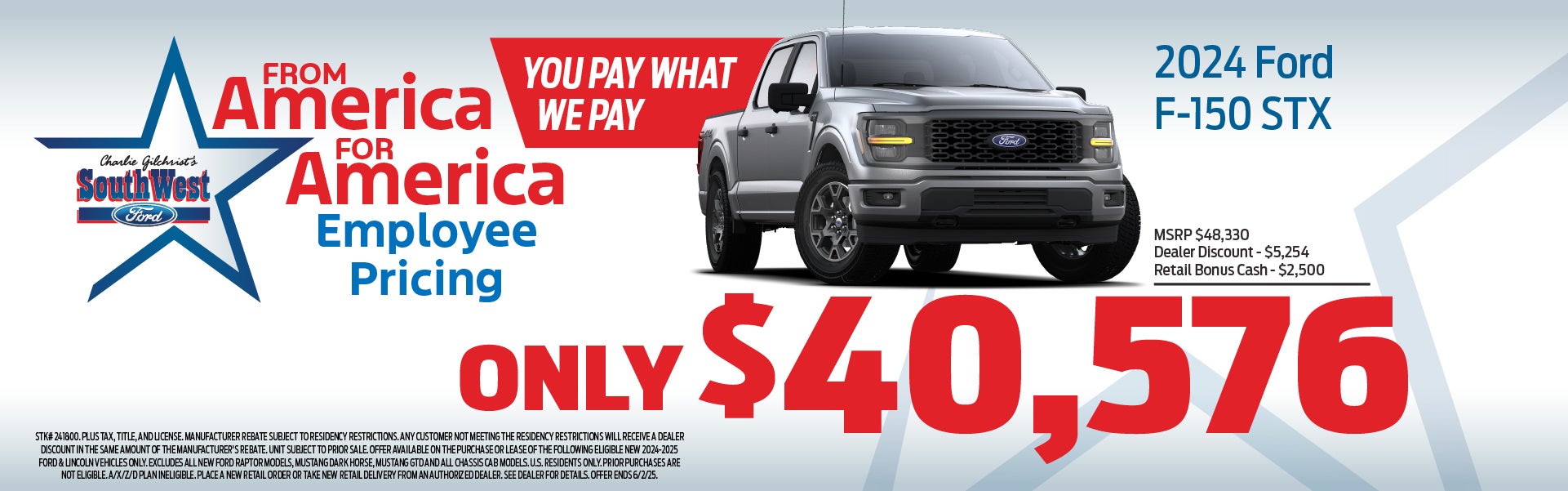 Ford Dealership in Weatherford TX | Serving Weatherford and Mineral ...